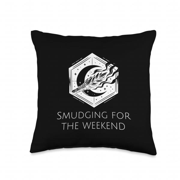 ・Smudging For The Weekend Sage Cleansing Rituals Spiritual Quote for energy cleansing, spiritual practices, and removing...