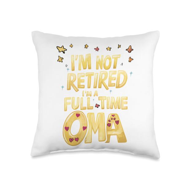 ・Display your joy as a full-time grandma or oma with this amusing and heartening item. Ideal for oma Mother's Day, birth...