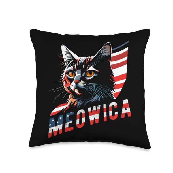 ・MEOWICA Patriotic Cat. Perfect pick for patriotic events and showing off your love for cats and country.・Patriotic Cat....