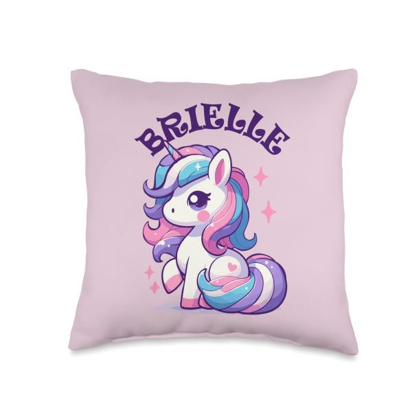 ・Cute Brielle unicorn design for girl, daughter, baby, aunt, mom, grandma, sister, women, child, anyone named Brielle. I...
