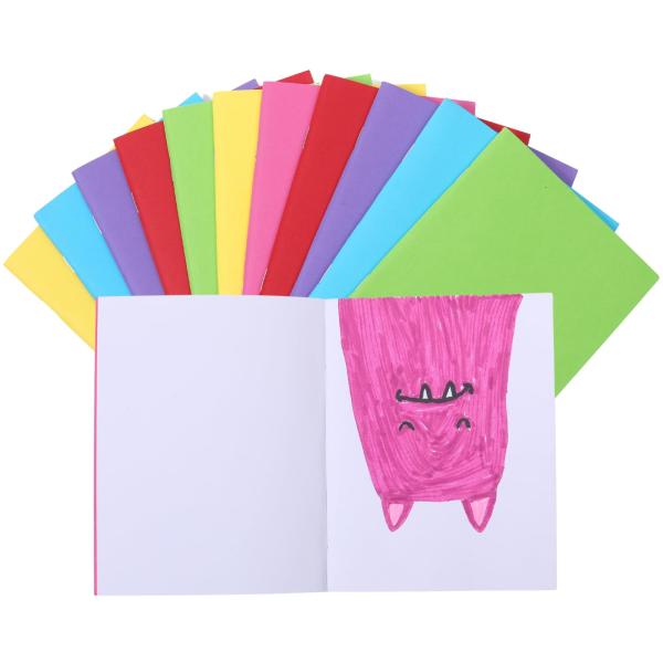 ・【プレミアム品質】: この空白のジャーナルカバーは、信頼できる品質の250gsmのクラフト紙で作られており、ページは80gsmのホワイトオフセット紙で、ペン、マーカー、蛍光ペンににじみません。・【寸法】: カラフルなミニノートはそれぞれ4...