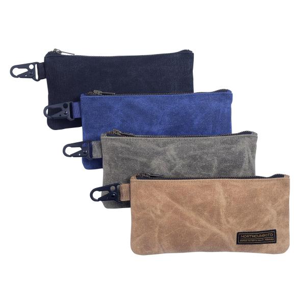 ・PREFERRED MATERIALS: Small zipper pouch made of 35% cotton 65% polyester, Also made of high quality non-fluorinated wat...