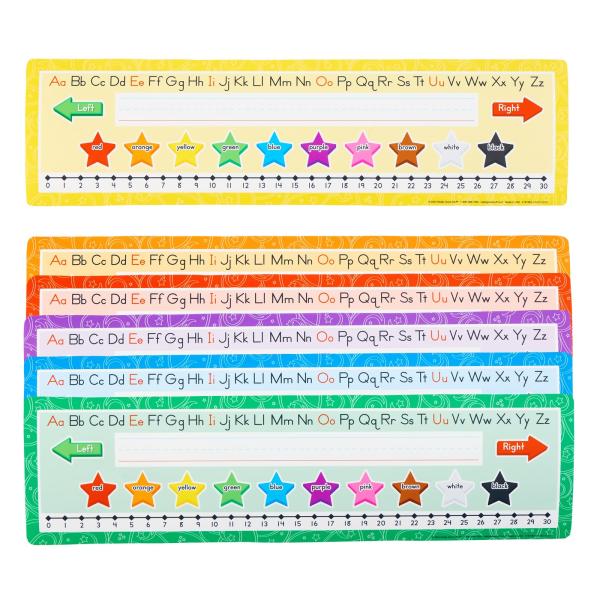 ・WHAT YOU GET: Set of 24, 4 of each color, with a vibrant star and swirl design. Measuring at 18" x 5" each, these are t...