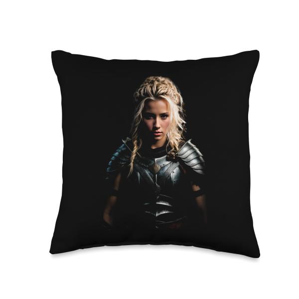 ・Medieval Warrior Women Knight Swordswomen Photo Realistic. Great Idea For Those Into Medieval Culture And That Of The K...