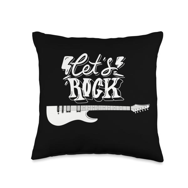 ・Let's Rock Electric Guitar Music Lover Band Guitarist Retro - The "Let's Rock" collection showcases dynamic clothing wi...