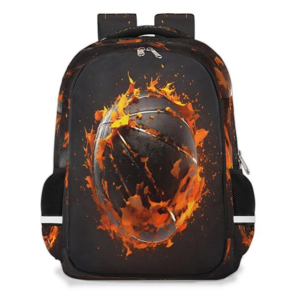 ・?【Large Capacity Backpack】: The bookbag size is 16.1x12.6x6.7inch. The laptop backpack main pocket has laptop compartme...