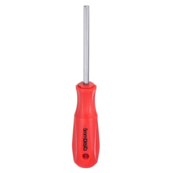 ・Size - Total Length: 163mm; Bar Length: 75mm; Bar Diameter: 5mm; Handle Length: 88mm・Material - Our hex screwdriver sha...