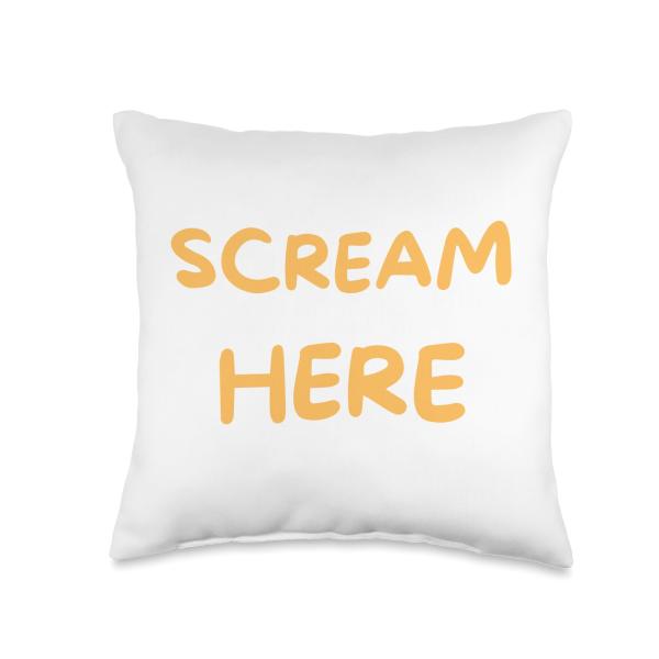 ・The perfect pillow to unleash your anger, bad thoughts, stress, anxiety, envy. Release all your negative feelings and f...