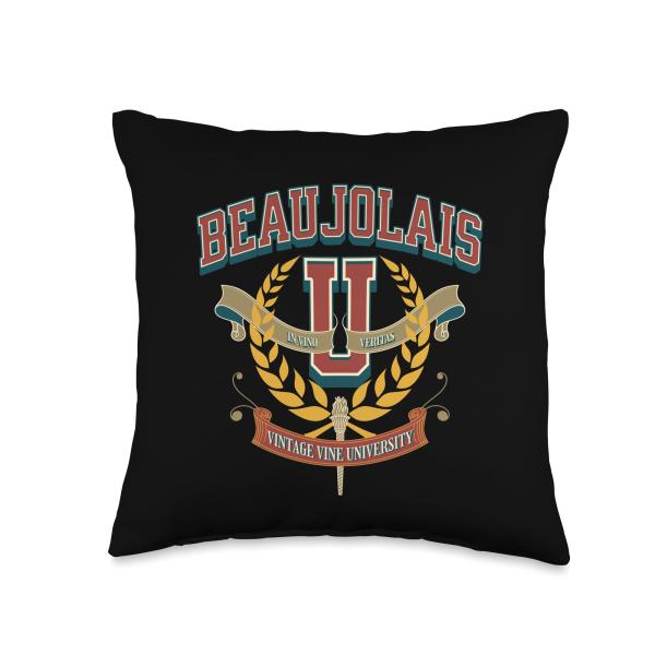 ・Celebrate your appreciation for fine wine grape varietals with our academia aesthetic "Beaujolais University" in vino v...