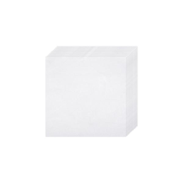 ・【Package includes】 10 pieces of 5.9in white embroidery cloth, enough quantity to meet your needs.・【Dimensions】 5.9in/15...
