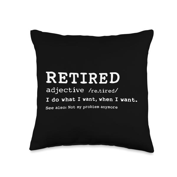 ・This retired design is perfect for anyone who's enjoying their golden years. It's for those who love their newfound fre...