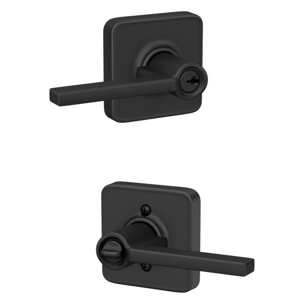 ・IDEAL USE: Keyed entry function is perfect for doors where keyed security is needed; unlocks when door handle is rotate...