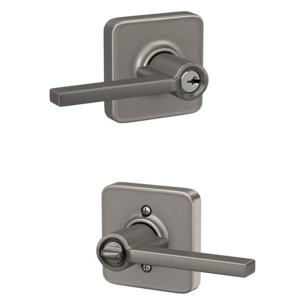 ・IDEAL USE: Keyed entry function is perfect for doors where keyed security is needed; unlocks when door handle is rotate...