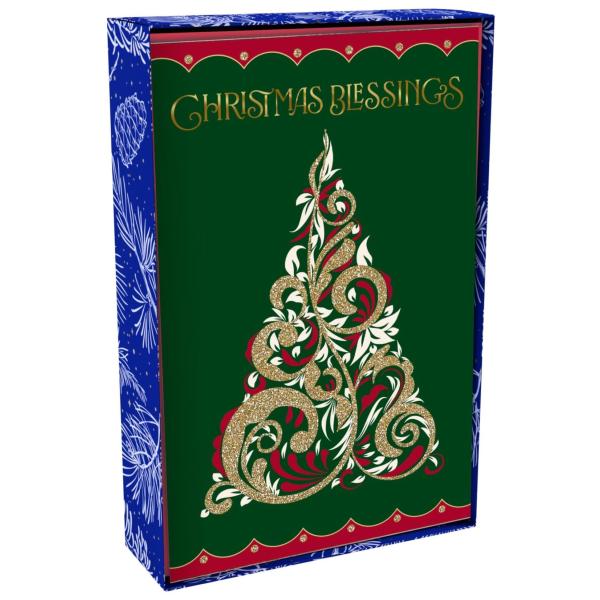 ・Remind others of the Christmas blessings that God's love brings this season!・Set includes 18 Christmas boxed cards with...