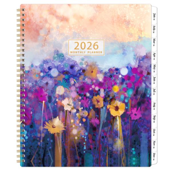 ・2026 Year Round Planning - 2026 Planner covers 12 months from January 2026 - December 2026 .・Monthly Overview - The mon...