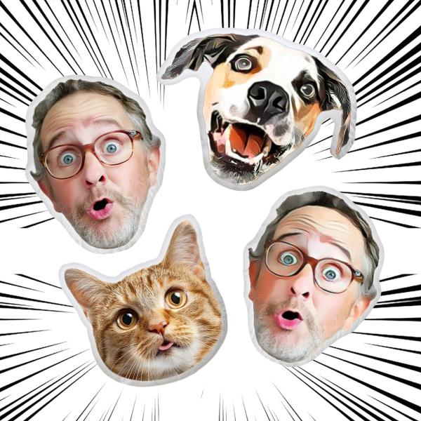 ・Customization Method: Create your personalized Ugly Cat Toy Pillow effortlessly by simply clicking the "Customize Now" ...