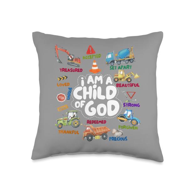 ・I Am A Child of God Funny Construction Vehicle Design. Looking for Christian Bible Verse costume ideas for kids boys? I...
