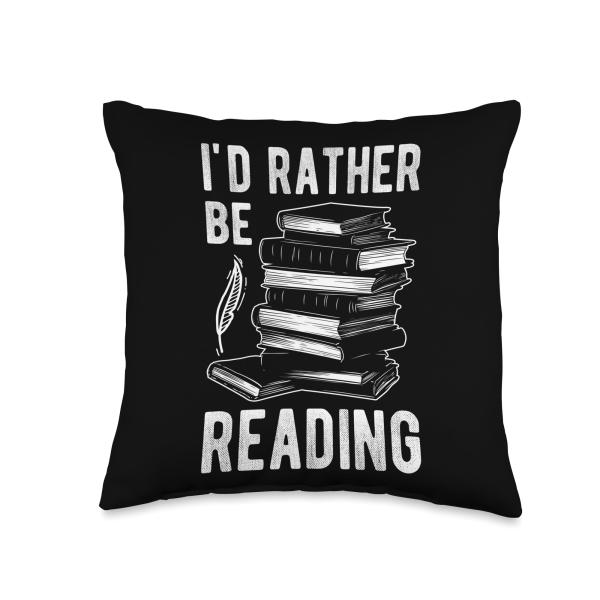 ・I'D RATHER BE Reading Books. Perfect for bibliophiles who find joy in the world of books.・Reading Books. Book Enthusias...