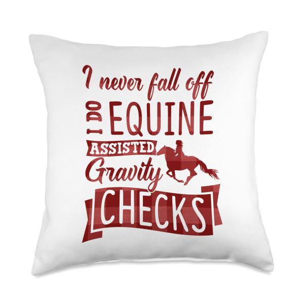 ・This matching I Never Fall Off I Do Equine Assisted Gravity Checks collection of cute horse accessories, trendy horse t...