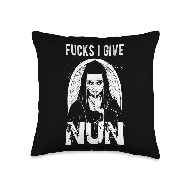 ・FUCKS I GIVE Nun Defiant Nun. Express your bold personality with this provocative and edgy design.・Defiant Nun. Adults ...