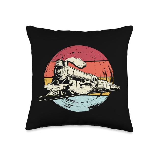 ・Vintage Steam Train. Retro steam locomotive design, perfect for those who appreciate the golden age of rail travel.・Vin...