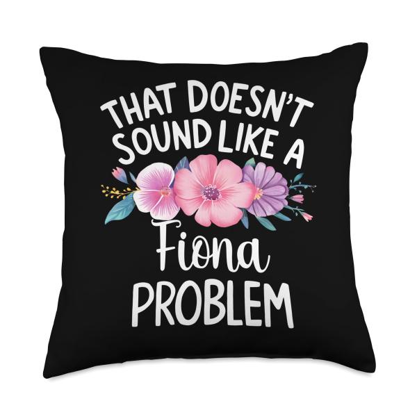 ・Fun ＆ Popular Trendy FIONA That Doesn't Sounds Like A FIONA Problem personalized named tee. Meme funny gift for men, wo...