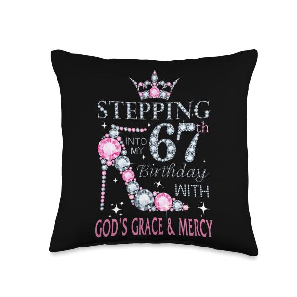 ・Stepping into my 67th birthday with God's grace ＆ Mercy. The coolest gift ideas for women ladies good moms wife sister ...
