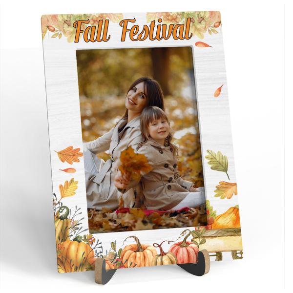 ・Packing Includes - 1 wooden photo frame with 1 wooden stand, the photo frame measures 6 x 8 inches, you can fit 4 x 6 i...