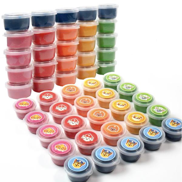 ・パウパトロール感覚生地25枚:このパーティーパックには、スクイーズ生地の浴槽が25個入っています。お友達と共有したり、小さな足を何時間も忙しくさせたり、パウパトロールパーティーの記念品としてもお使いいただけます。・お気に入りの子犬:それぞ...