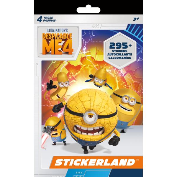 ・Dimensions: 5.8" x 9.5"・Officially licensed sticker pads・Four sticker pages with two distinct designs・Over 300 stickers...