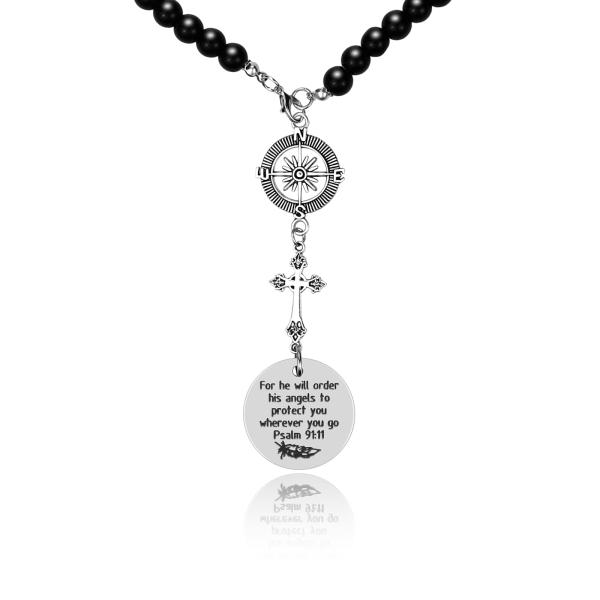 ・Christian Car Mirror Ornament: This cross car charm will take your faith wherever you go. Use it to remind your wife, s...