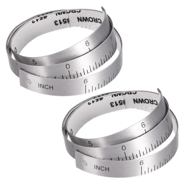 ・Made from anodized aluminum, rustproof and lightweight, very durable.・Measuring Range: 6-inch, reads from the middle, c...