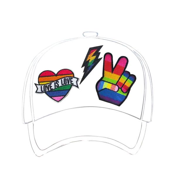 ・Versatile Design: Create personalized trucker hat patches effortlessly with our comprehensive template palette.・Easy Cu...