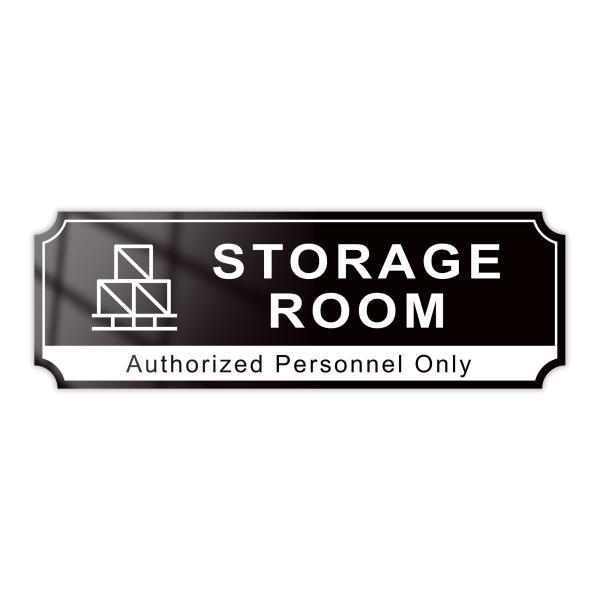 ・【PACKAGE CONTENTS】You will receive a "Authorized Personnel Only" storage sign measuring 9 x 3.15 inches. The sign is th...