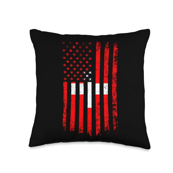 ・This is a perfect gift idea for Swiss men, women, kids. Buy the Swiss American flag as a gift for birthday or Christmas...