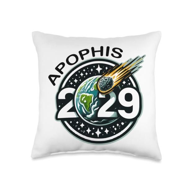 ・Graphic design for the 13 April 2029 apophis flyby.・100% spun-polyester fabric・Double-sided print・Filled with 100% poly...