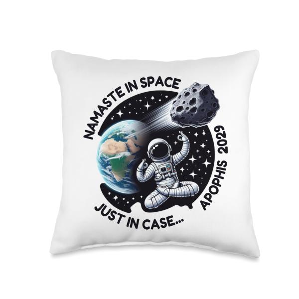 ・Graphic design for the 13 April 2029 apophis flyby.・100% spun-polyester fabric・Double-sided print・Filled with 100% poly...