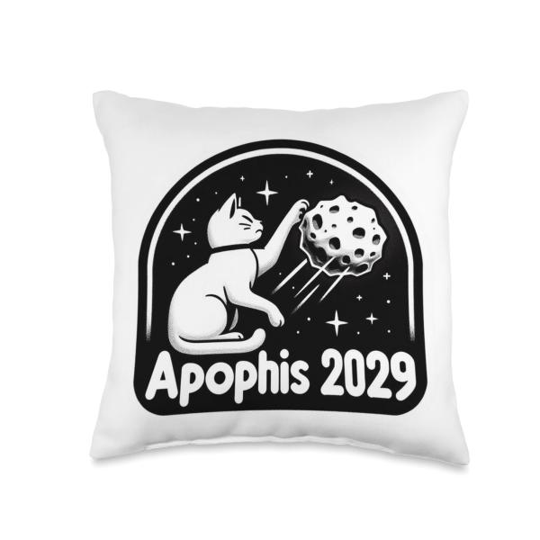 ・Graphic design for the 13 April 2029 apophis flyby.・100% spun-polyester fabric・Double-sided print・Filled with 100% poly...
