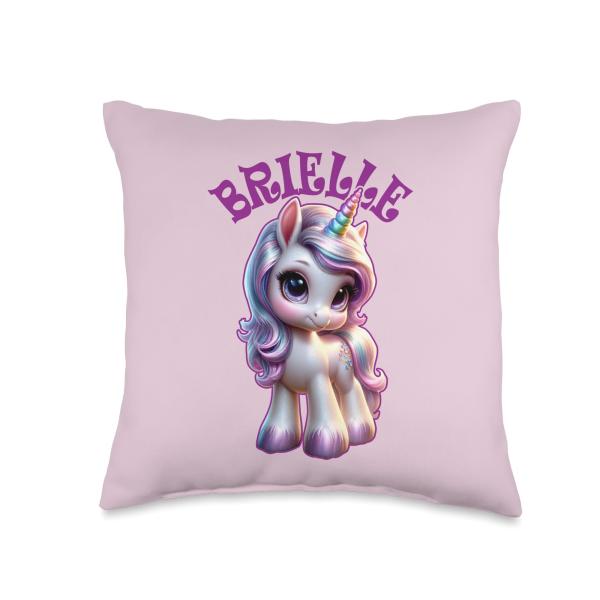 ・Cute Brielle unicorn design for girl, daughter, baby, aunt, mom, grandma, sister, women, child, anyone named Brielle. I...