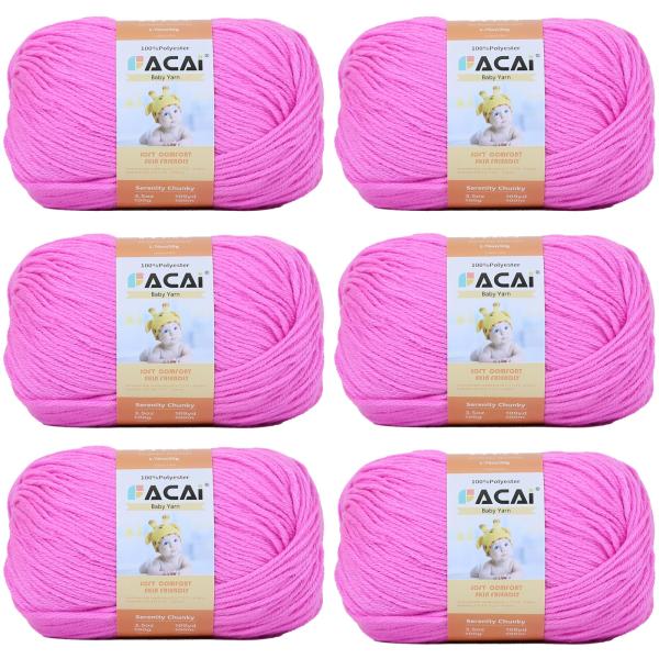 ・鮮やかな色:赤ちゃんのプロジェクトのニーズに合わせて、さまざまな明るいパステル調の色合いがあります。・柔らかい糸:このアクリル100%糸は柔らかく、赤ちゃんのデリケートな肌にやさしく、心地よい毛布や帽子などを編むのに最適です。・【多用途】...