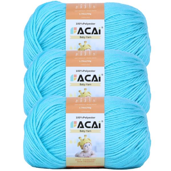 ・鮮やかな色:赤ちゃんのプロジェクトのニーズに合わせて、さまざまな明るいパステル調の色合いがあります。・柔らかい糸:このアクリル100%糸は柔らかく、赤ちゃんのデリケートな肌にやさしく、心地よい毛布や帽子などを編むのに最適です。・【多用途】...