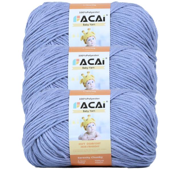 ・鮮やかな色:赤ちゃんのプロジェクトのニーズに合わせて、さまざまな明るいパステル調の色合いがあります。・柔らかい糸:このアクリル100%糸は柔らかく、赤ちゃんのデリケートな肌にやさしく、心地よい毛布や帽子などを編むのに最適です。・【多用途】...