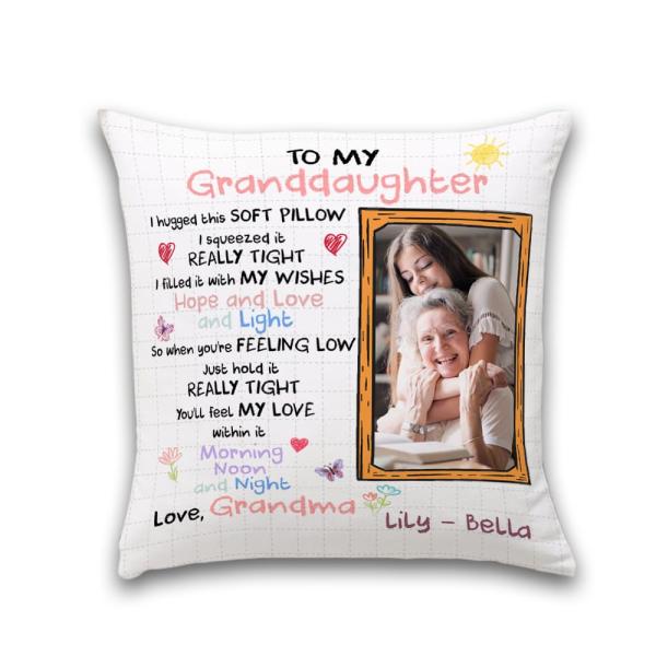 ・The Best Gift: Personalized Pillow with a name are a unique and special gift for any occasion, such as birthdays, Mothe...