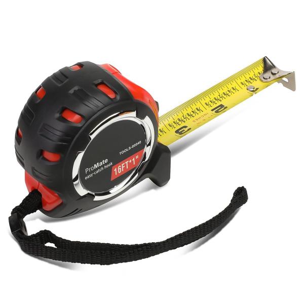・PRECISION MEASURING TOOL: This meticulously designed open reel measuring tape features both foot and inch measurements,...