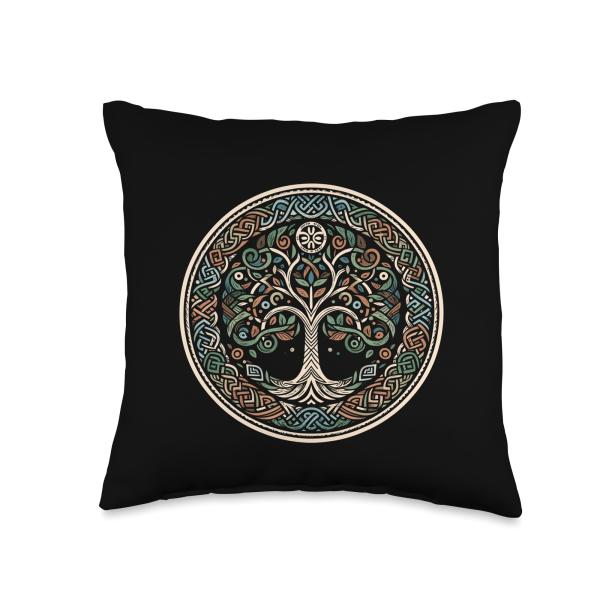・Embrace tranquility with this cute celestial Tree of Life design in Nordic art style. Perfect for those who cherish min...