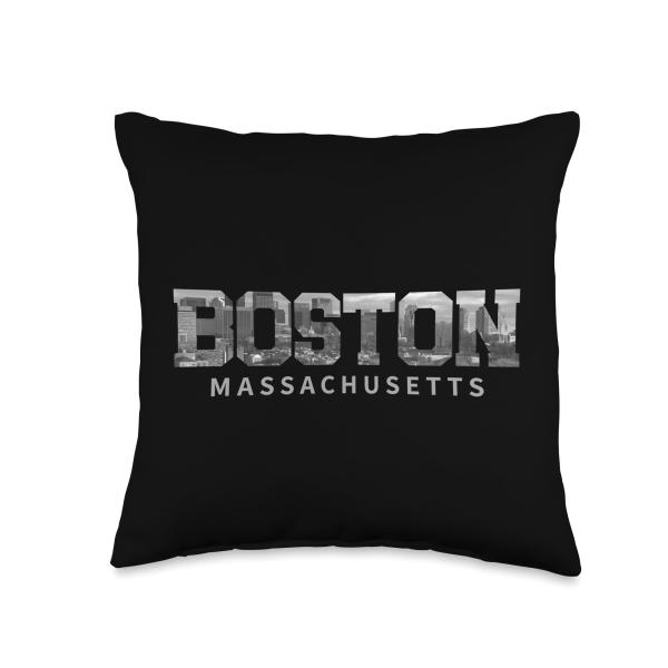 ・Capture the charm of Boston with this vintage skyline design. It highlights the iconic Boston Massachusetts skyline. Pe...