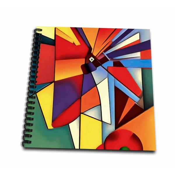・8 x 8 inches spiral bound glossy hard covered・9/16 inch twin loop wire binding spine・50 unlined pages, 8 x 7.75 inches ...