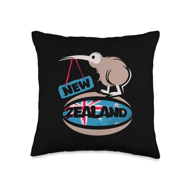 ・A design suitable for any fan of New Zealand Kiwi rugby comic illustration flag symbol.・Gift idea suitable for men, wom...