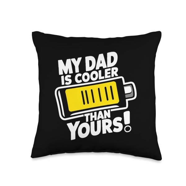 ・Celebrate your dad with our "Dad is Cooler Than Yours" design, perfect for Father's Day. This Funny Dad design features...