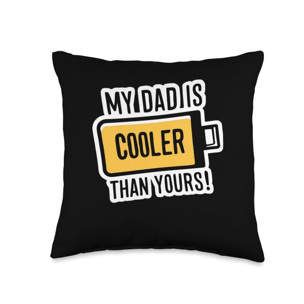 ・Celebrate your dad with our "Dad is Cooler Than Yours" design, perfect for Father's Day. This Funny Dad design features...